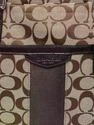 COACH VINTAGE Canvas Tote Bag