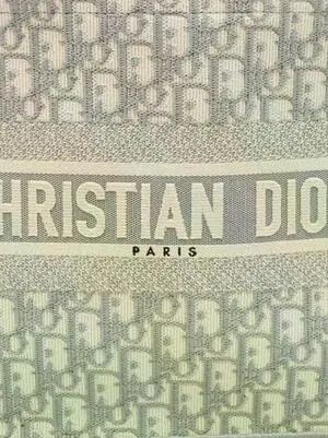 Dior Book Monogram Tote Bag - Grey