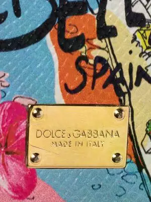 Dolce & Gabbana Graphic-print Leather Iphone 6/6s Case