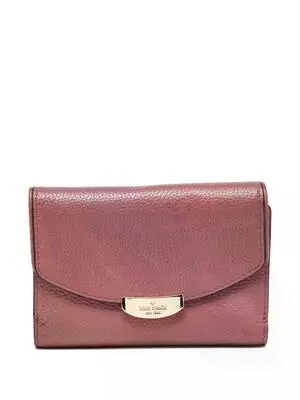 Kate Spade New York Pre-owned Logo-fastening Tri-fold Wallet - Pink