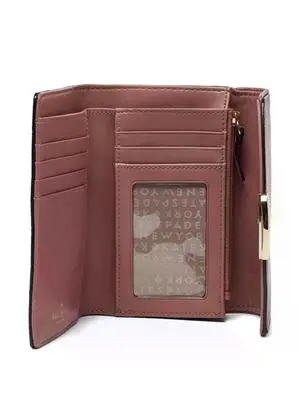 Kate Spade New York Pre-owned Logo-fastening Tri-fold Wallet