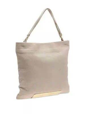 JIMMY CHOO Leather Charlie Tote Bag