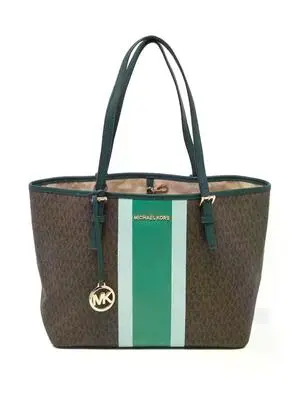 Michael Kors Jet Set Monogram Tote Bag