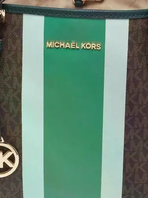 Michael Kors Jet Set Monogram Tote Bag