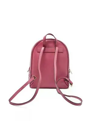 Michael Kors Logo Leather Backpack