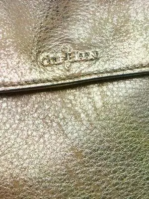 Cole Haan Leather Flap Shoulder Bag