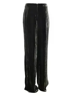 Sportmax Silk Straight Leg Trousers