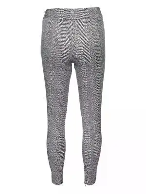 Elisabetta Franchi Herringbone-pattern Trousers