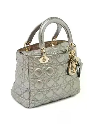 Dior Silver Tone Totes