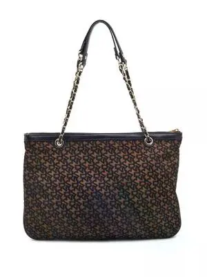 Dkny Monogram-jacquard Shoulder Bag
