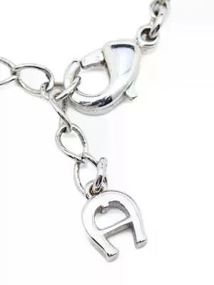AIGNER Crystal Horseshoe Pendant Necklace