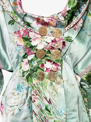Kenzo Floral-print Wrap Dress