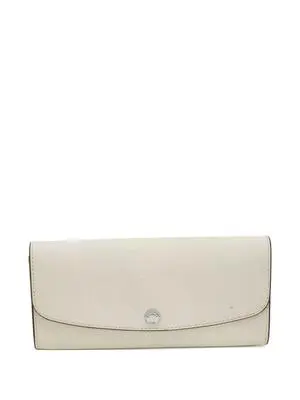 Michael Kors Leather Snap Wallet - Neutrals