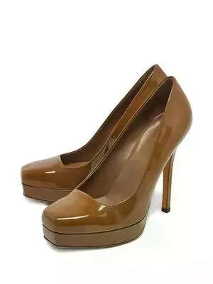 Gucci Patent Leather Platform Pumps