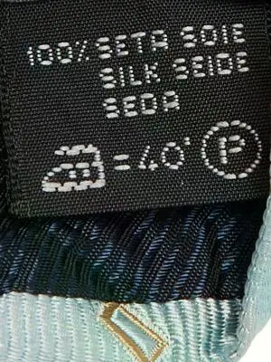 Ermenegildo Zegna Rectangle-pattern Silk Tie