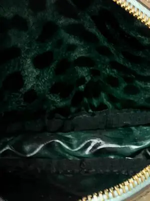 Dolce & Gabbana Leo Crepe Glam Shoulder Bag