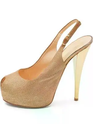 GIUSEPPE ZANOTTI 135mm Leather Pumps