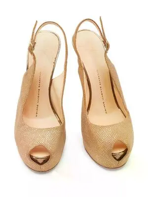 GIUSEPPE ZANOTTI 135mm Leather Pumps