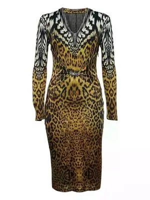 Roberto Cavalli Animal Print Cocktail Dresses