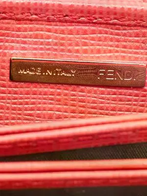 Fendi Leather Flap Wallet