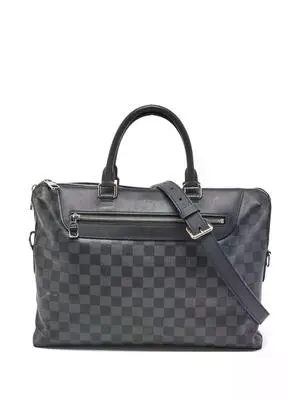 LOUIS VUITTON 2024 Damier Graphite Briefcase - Black