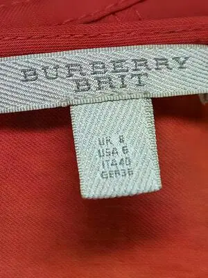 Burberry Zip-front Dress
