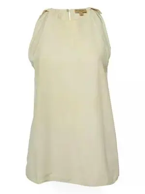 Burberry Silk Sleeveless Top