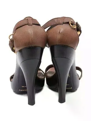 Burberry Leather Heeled Sandals