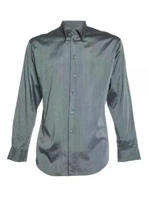 Emporio Armani Pinstripe Long-sleeve Shirt