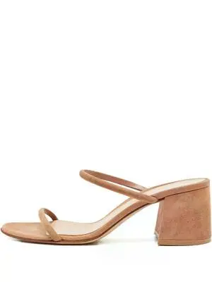 GIANVITO ROSSI Suede Strappy Sandals