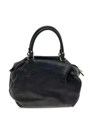 Carolina Herrera Debossed Logo-pattern Tote Bag