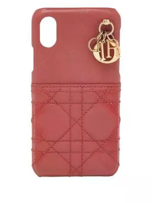 Dior Cannage Quilted Iphone X/xs Case - Pink