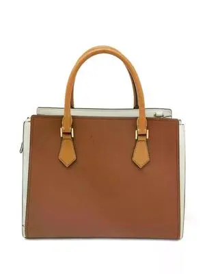 Michael Kors Hope Leather Tote Bag - Black