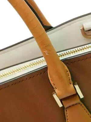 Michael Kors Hope Leather Tote Bag - Black