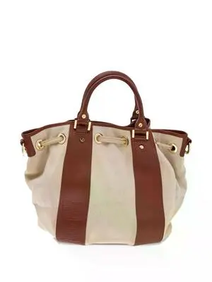 Tory Burch Gwendolyn Striped Canvas Tote Bag