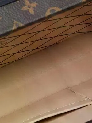 LOUIS VUITTON Monogram Canvas Trunk Bag - Brown