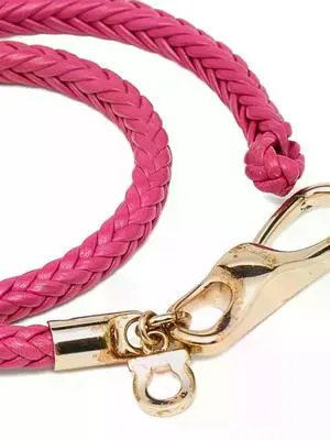 FERRAGAMO Braided-leather Bracelet