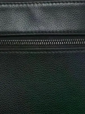 LOUIS VUITTON Takeoff Leather Zip Pouch