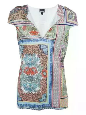 Just Cavalli Floral-print Blouse