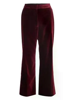 Stella McCartney Flared Velvet Trousers