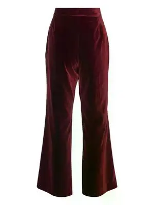 Stella McCartney Flared Velvet Trousers