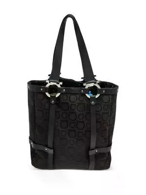 FERRAGAMO Logo-patterned Tote Bag