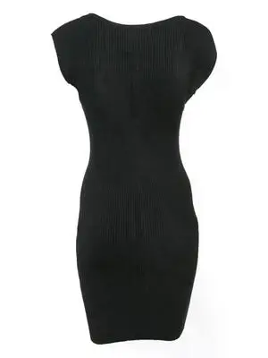 Lpa Square-neck Ribbed Dress