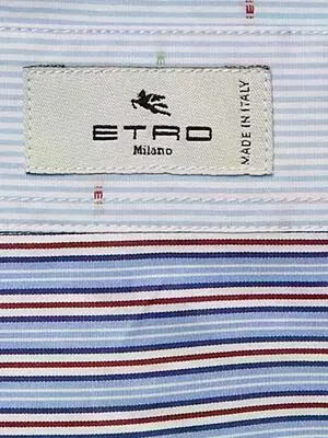 Etro Stripe Patchwork Shirt