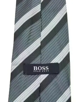BOSS Striped Silk Neck Tie