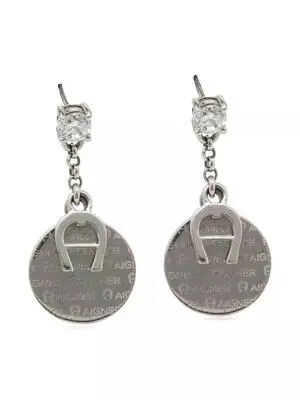 AIGNER Crystal Drop Earrings