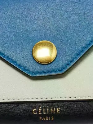 Celine Tricolor Leather Wallet