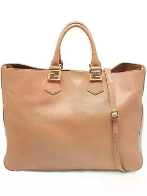 Fendi Leather Tote Bag