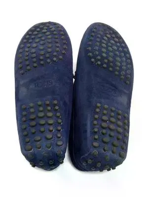 TOD'S Studded Suede Loafers