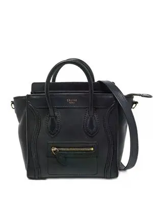 Celine Leather Tote Bag